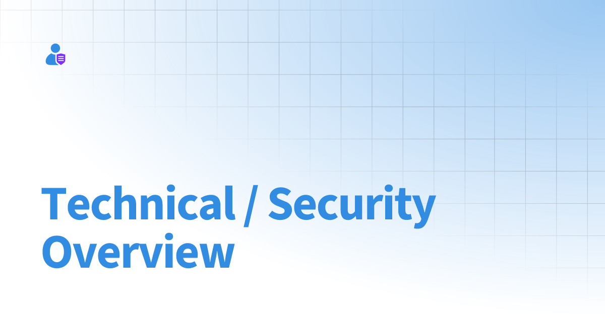 Technical / Security Overview | Secure Contacts App (SCA)