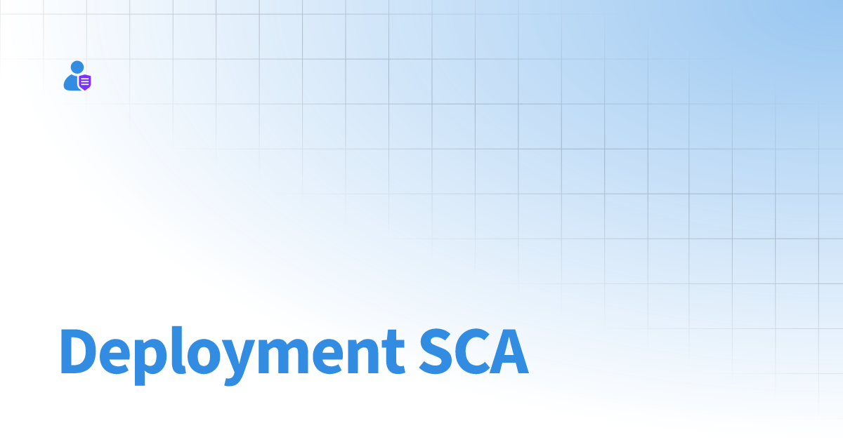 Deployment SCA | Secure Contacts App (SCA)